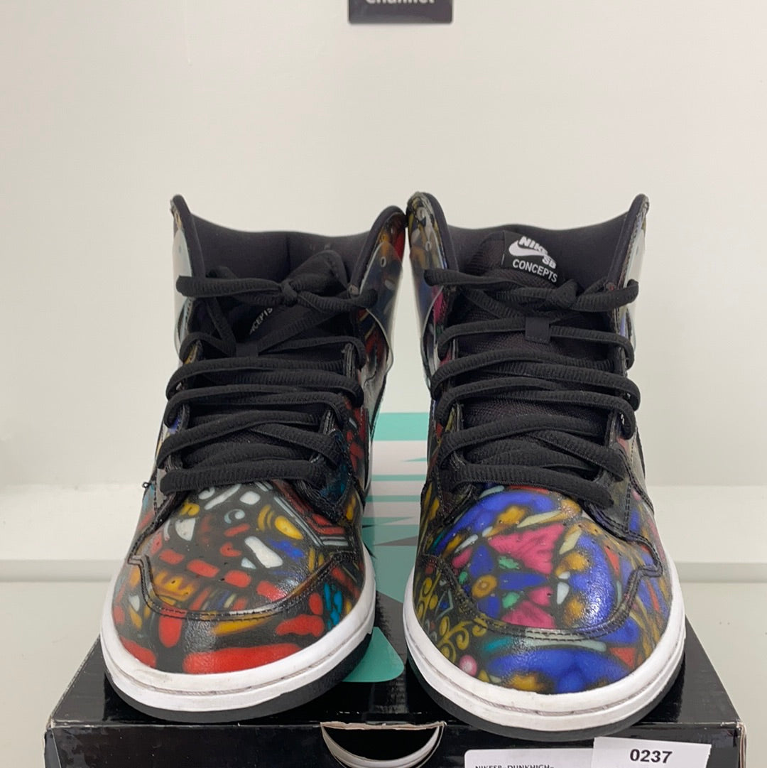 Nike Sb high stained glass size 10.5 preowned – Thee Sneaker Channel